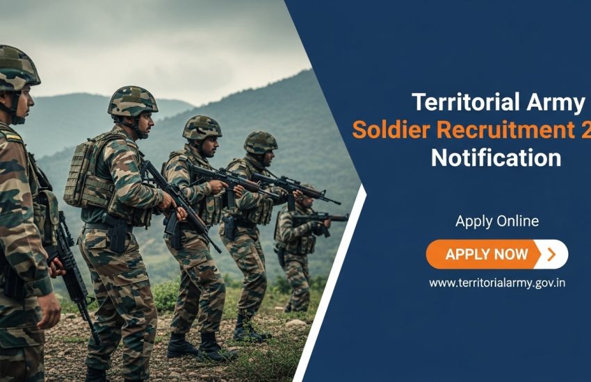 Territorial Army Soldier Recruitment 2026 – Apply Online for 500 Posts ...